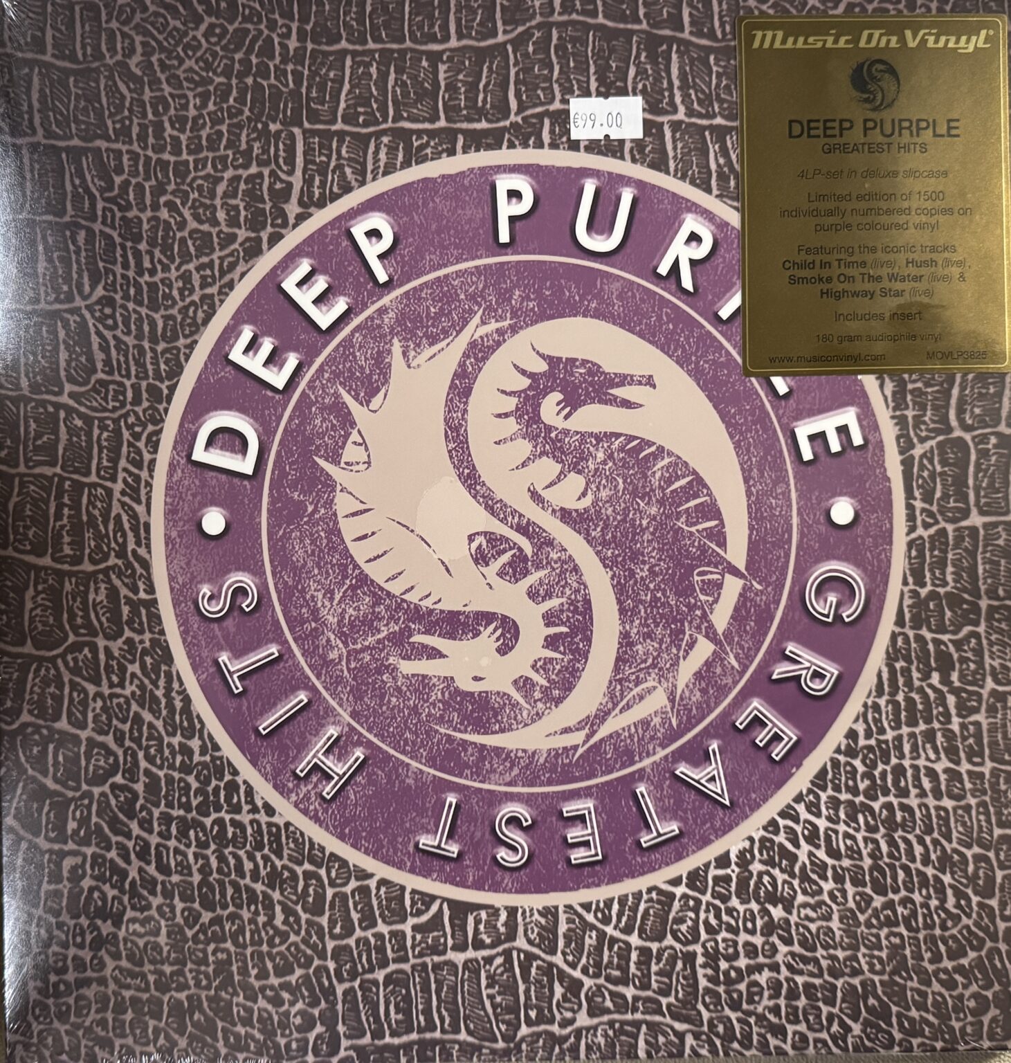 Deep Purple - Greatest Hits 4LP - Coloured - Vinilinių plokštelių ...